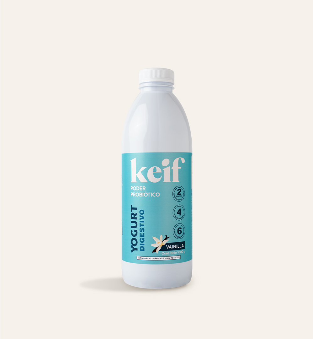 Yogurt Digestivo Vainilla - Keif Probióticos