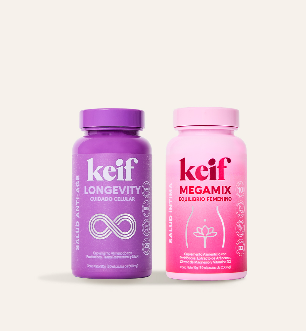 Vital Femme (Megamix + Longevity) - Keif Probióticos